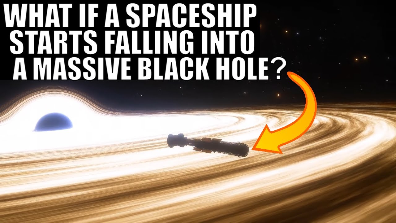 What Happens If a Spaceship Starts Falling Into a Supermassive Black ...
