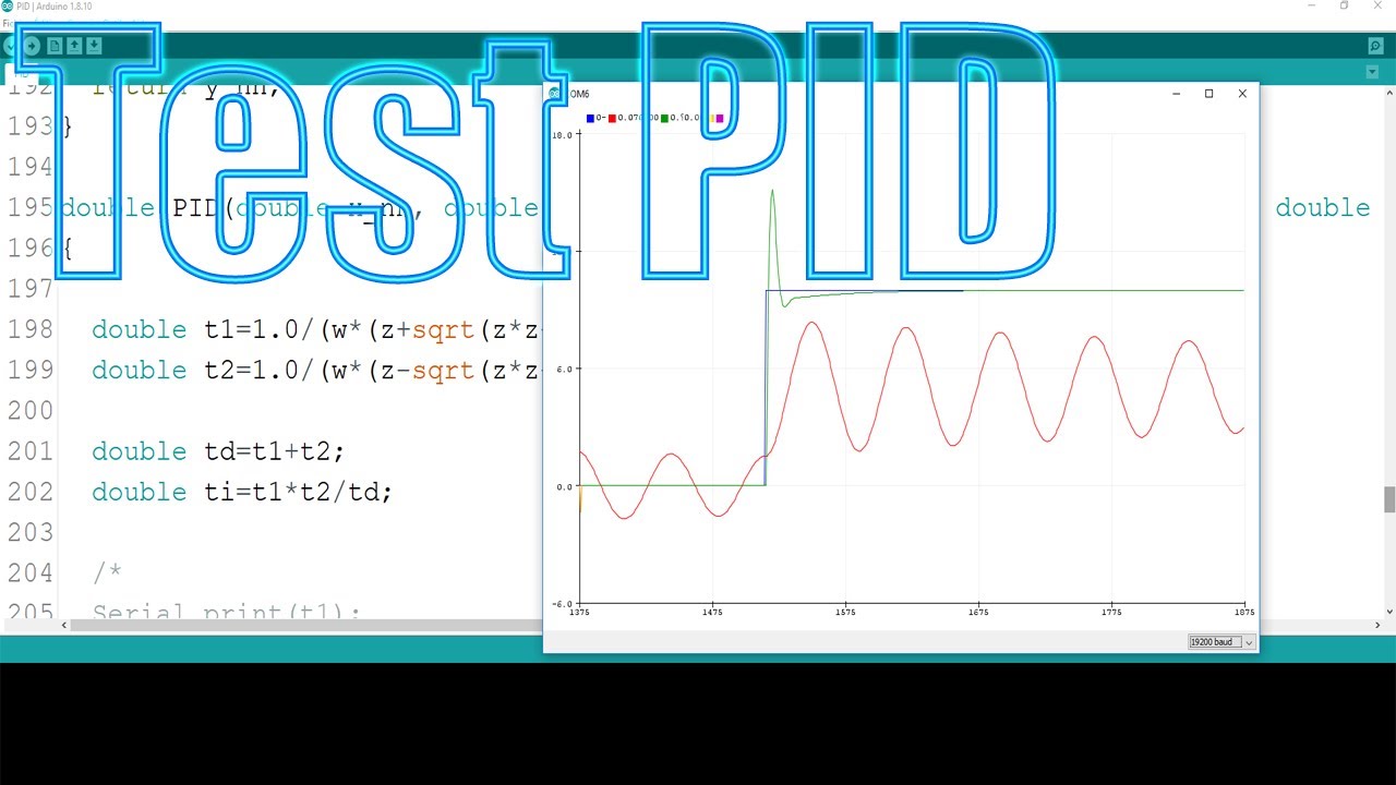 Test du Correcteur PID avec Arduino #SHORTS - YouTube