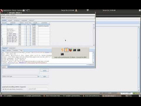 DVWA Blind SQL Injection - YouTube