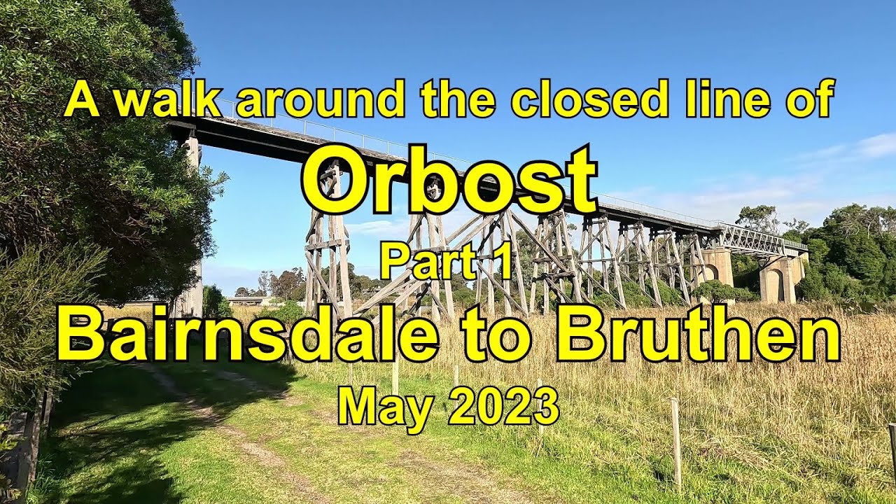 The closed Orbost line, Part 1 - YouTube