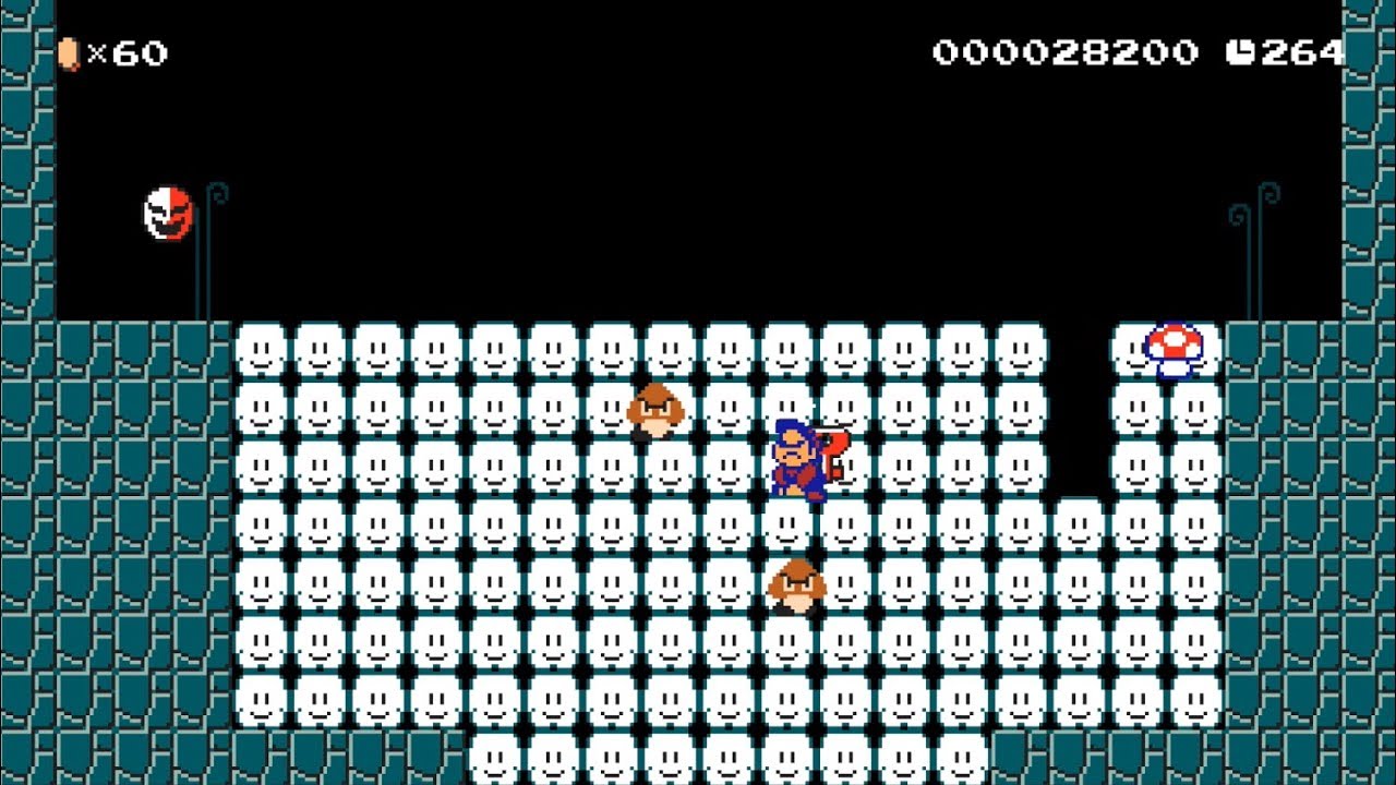 Eric's Super Mario Maker 2 Levels: Phanto's Persuit! - YouTube