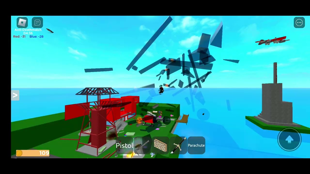 roblox red vs blue plane - YouTube