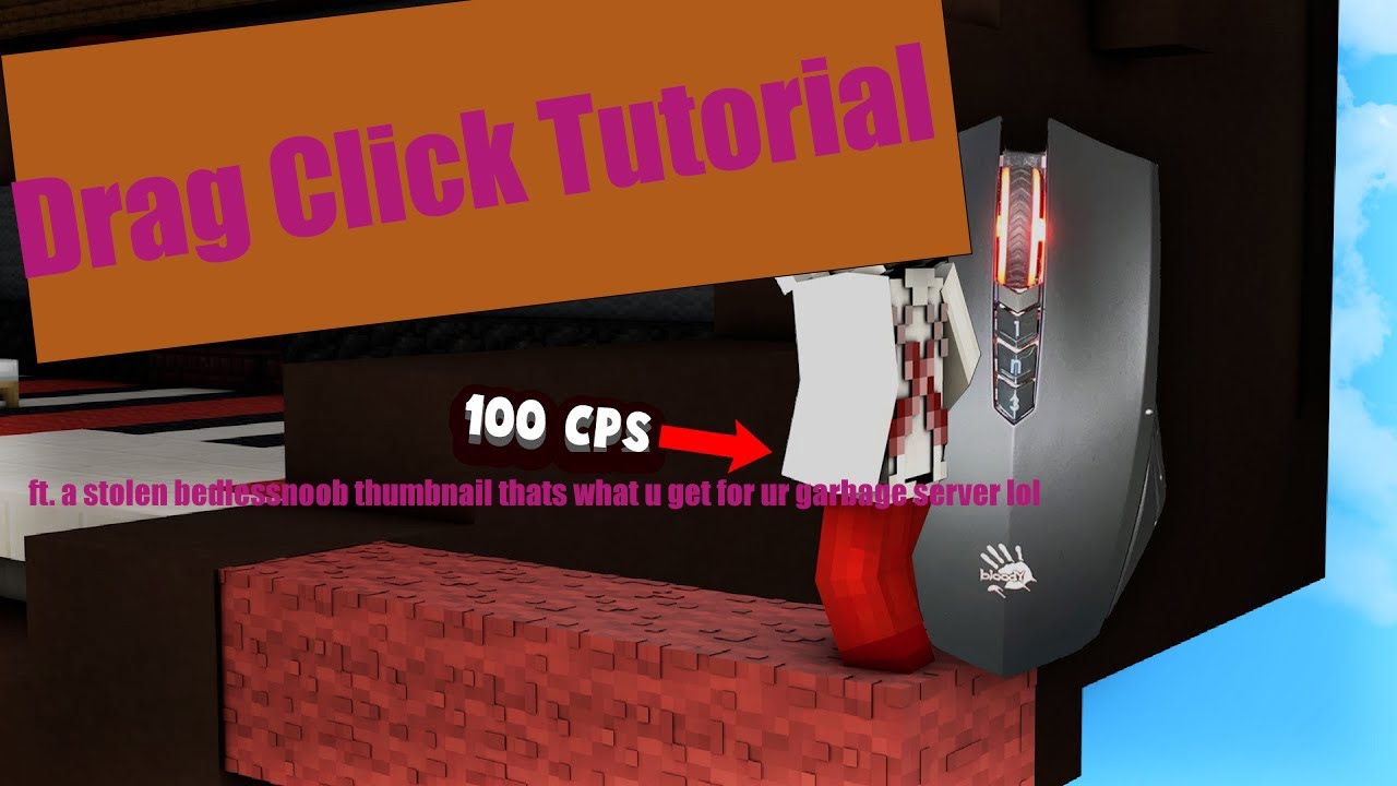 Drag Click in Under 5 Minutes(for noobs) - YouTube