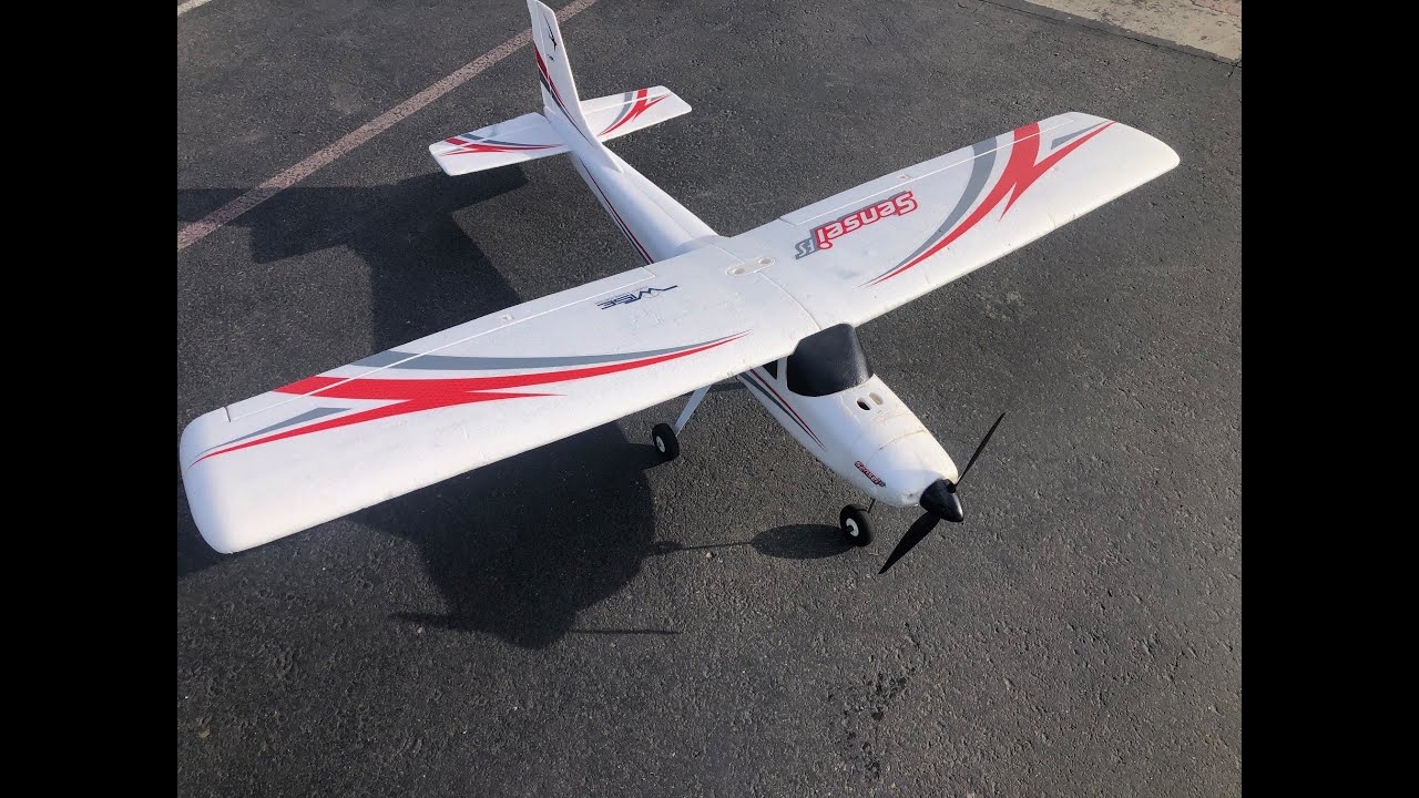 FlyZone Sensei Maiden Flight - YouTube