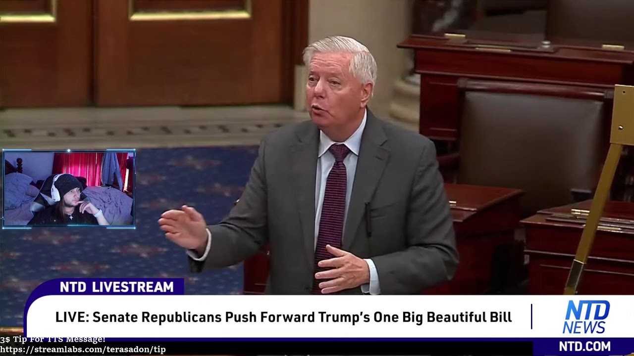 BREAKING NEWS 🔴 US Senate Pushes Trumps Bill Forward - YouTube