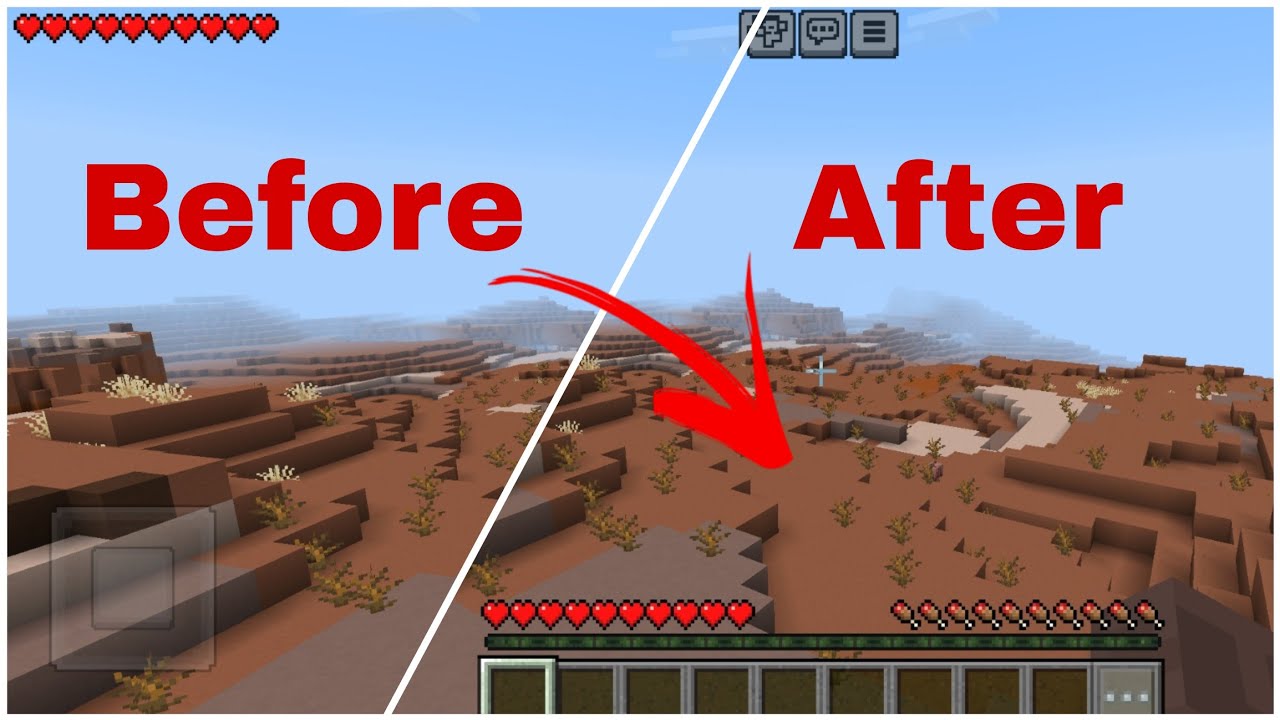 How to Change Minecraft PE UI to Classic | Make It Look Like Java - YouTube