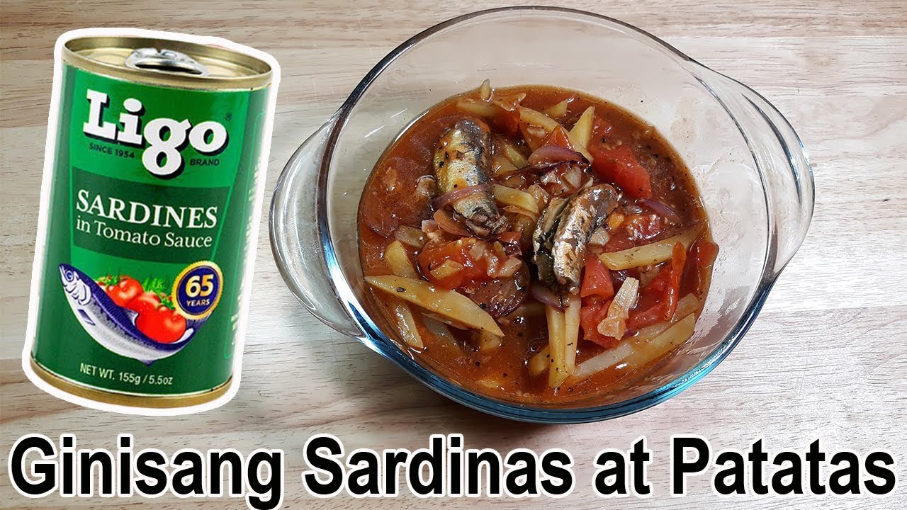 Ginisang Sardinas at Patatas | How to Cook | Chibog TV #56 - YouTube