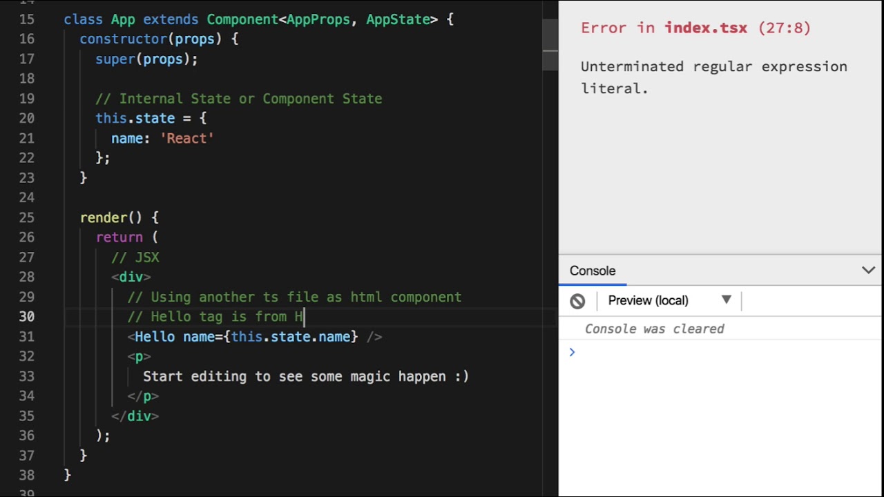 React 01 - 기본 구조 - YouTube