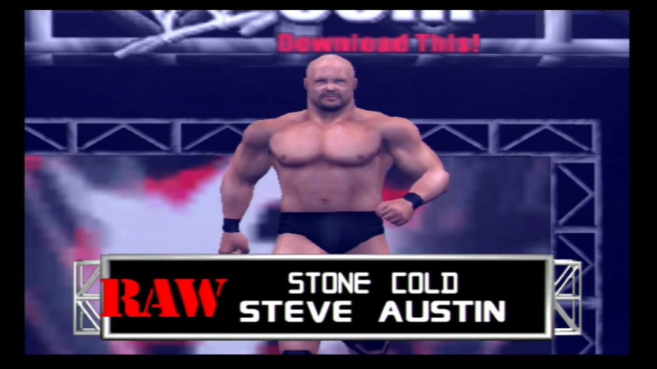 Stone Cold Steve Austin (WWF Heavyweight Championship) Title Match ...