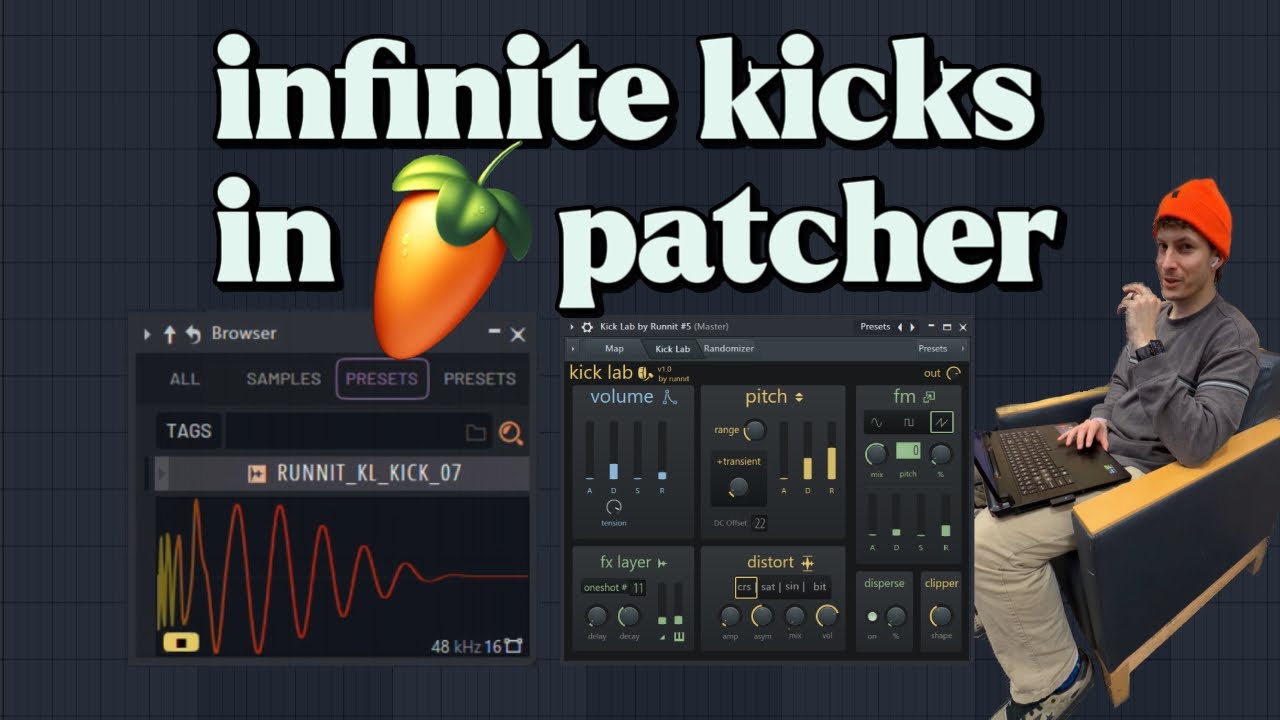 I Built an Infinite Kick Generator in FL Studio | Kick Lab - YouTube