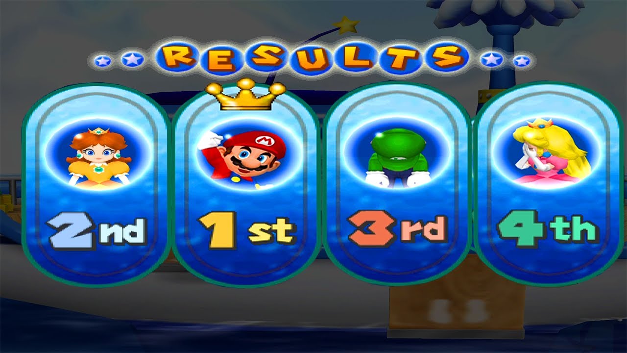 Mario Party 5 Mini-Game Tournament - Mario vs All Characters - YouTube