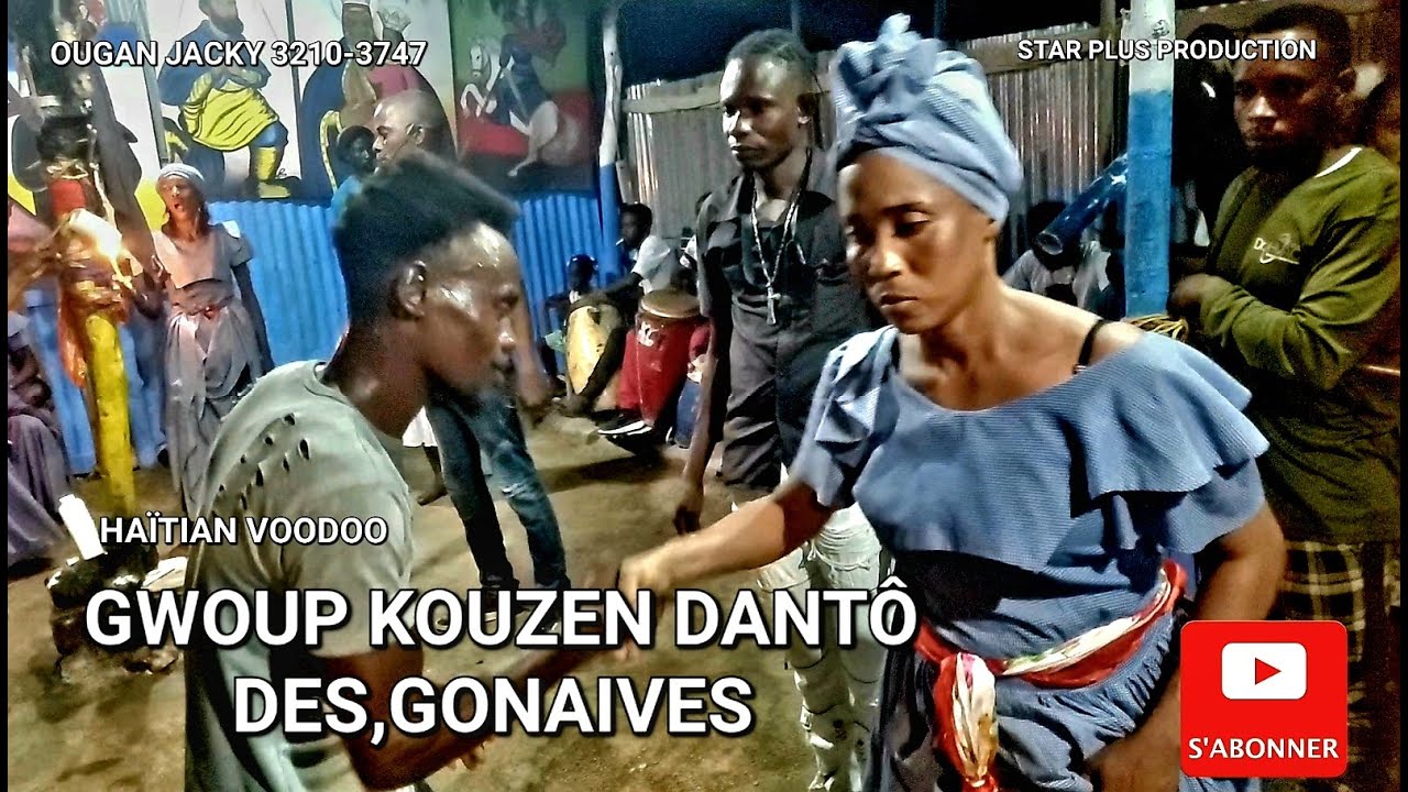 gwoup kouzen danto des gonaives ougan jacky, danse agarou - YouTube
