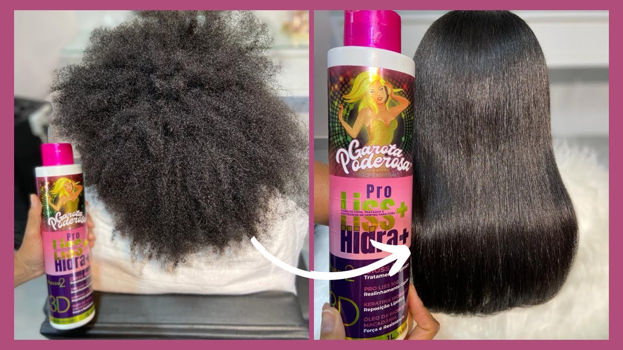 LISO DE PRIMEIRA EM CABELO CRESPO COM PROGRESSIVA SEM FORMOL GAROTA ...