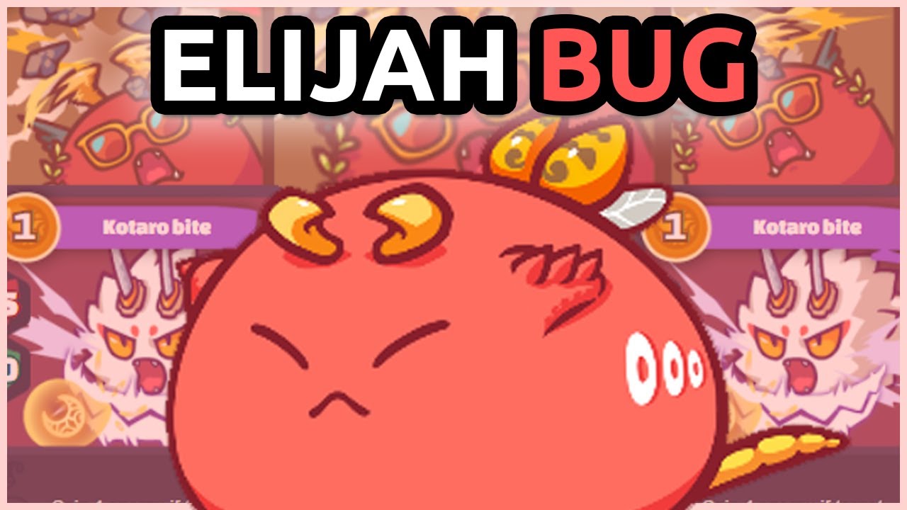 Elijah Bug Experiment! - 3008 MMR Season 20 Gameplay | Axie Infinity ...