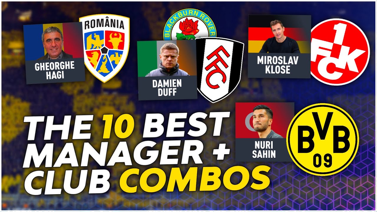 The 10 Best Authentic Manger & Club Combos for FIFA 23! - YouTube