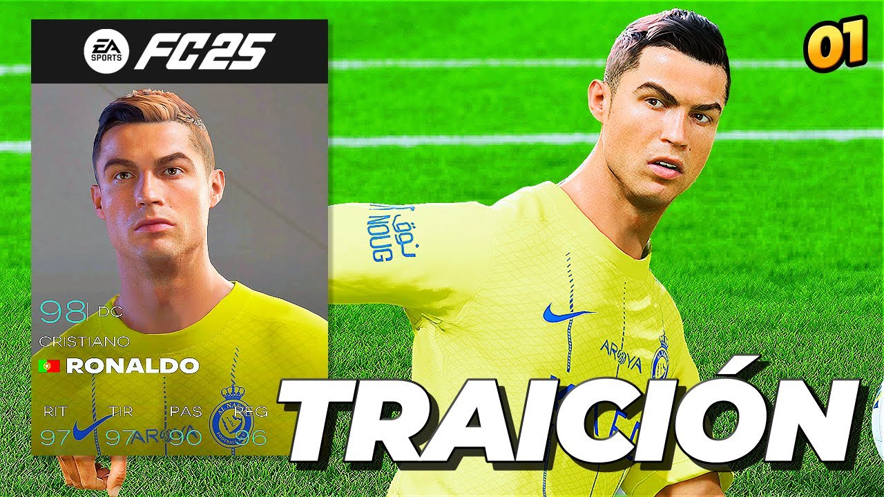 EA FC 25 Modo Carrera Cristiano Ronaldo - Gameplay PS5 4K 60fps - YouTube