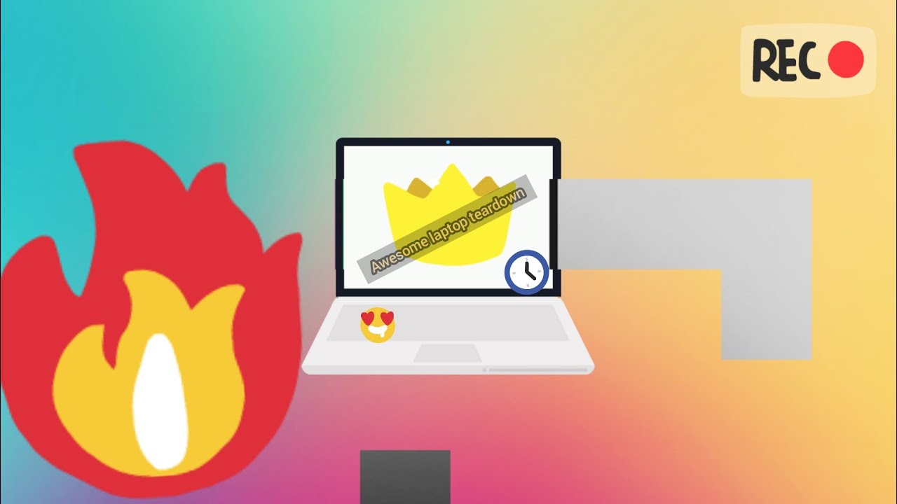 Inside a laptop teardown . Showing the processor and ram stick . - YouTube