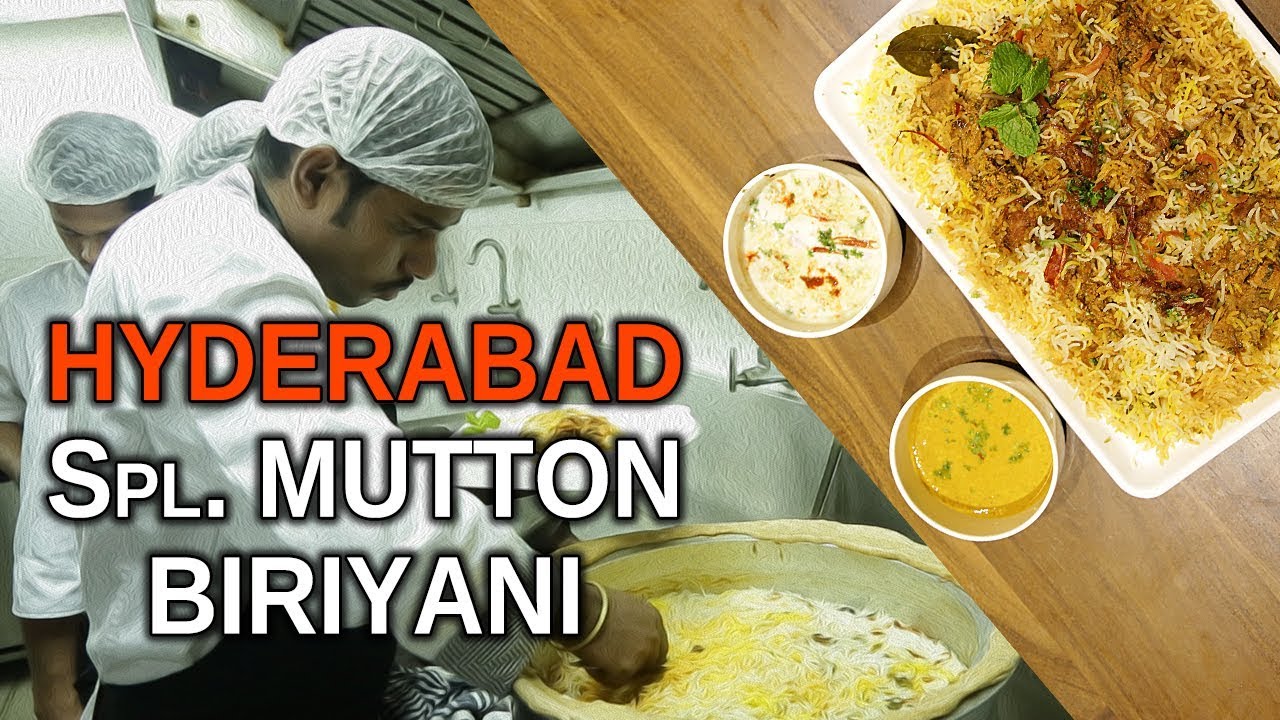 Easy HYD Spl Mutton Biryani Recipe | How To Make Hyd Spl. Mutton ...
