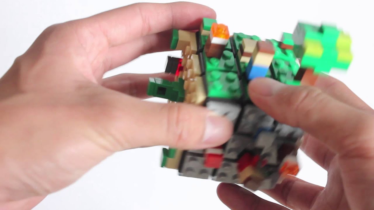 Lego Minecraft Biome Cube - YouTube