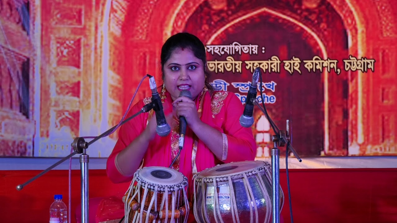 sadarang conference-19, tabla solo by sruti pathak das, part-2 ...