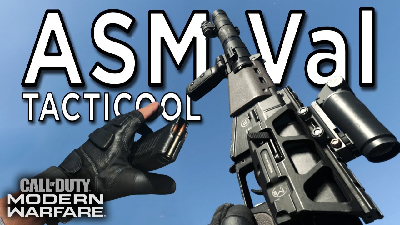 Tacticool ASM Val 🤯 in Modern Warfare 2019 Gameplay - YouTube