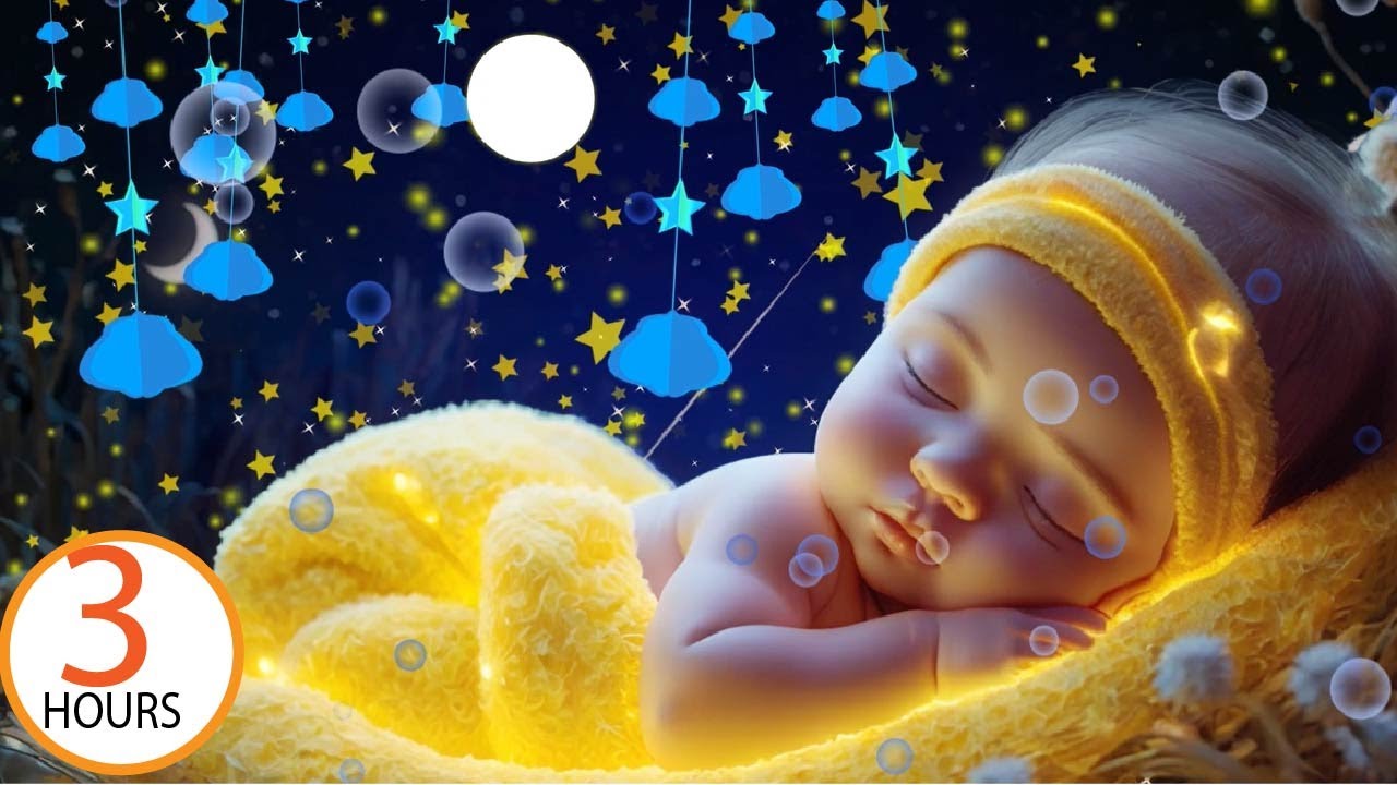 3 Hours Lullaby For Babies To Go To Sleep ♥ Baby Sleep Music ♥ Relaxing ...