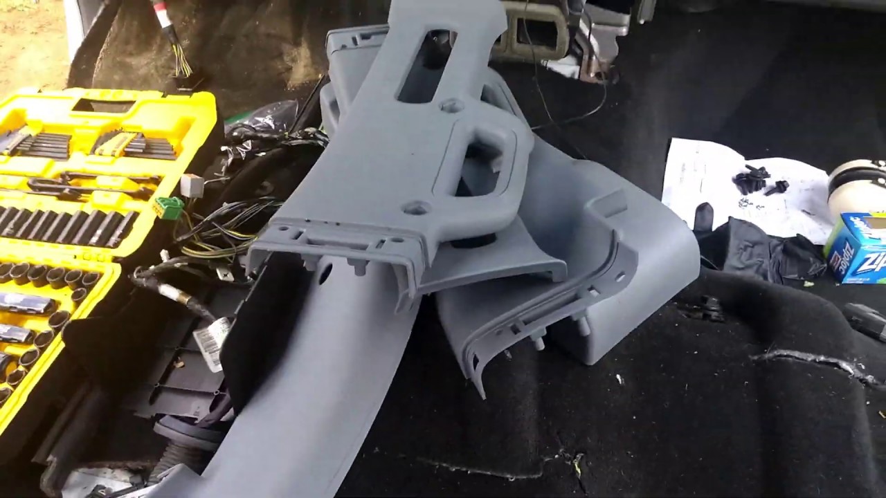 2011 Wrecked F350 replacement cab teardown Part 3 - YouTube