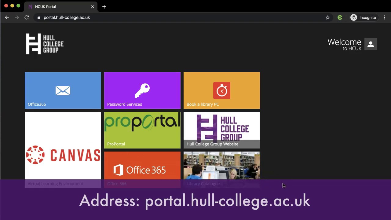 How to access the HCUK Portal. - YouTube