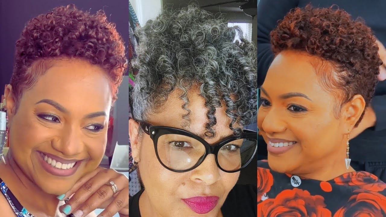 21 Trendiest Short Natural Hairstyles for Black Women - YouTube
