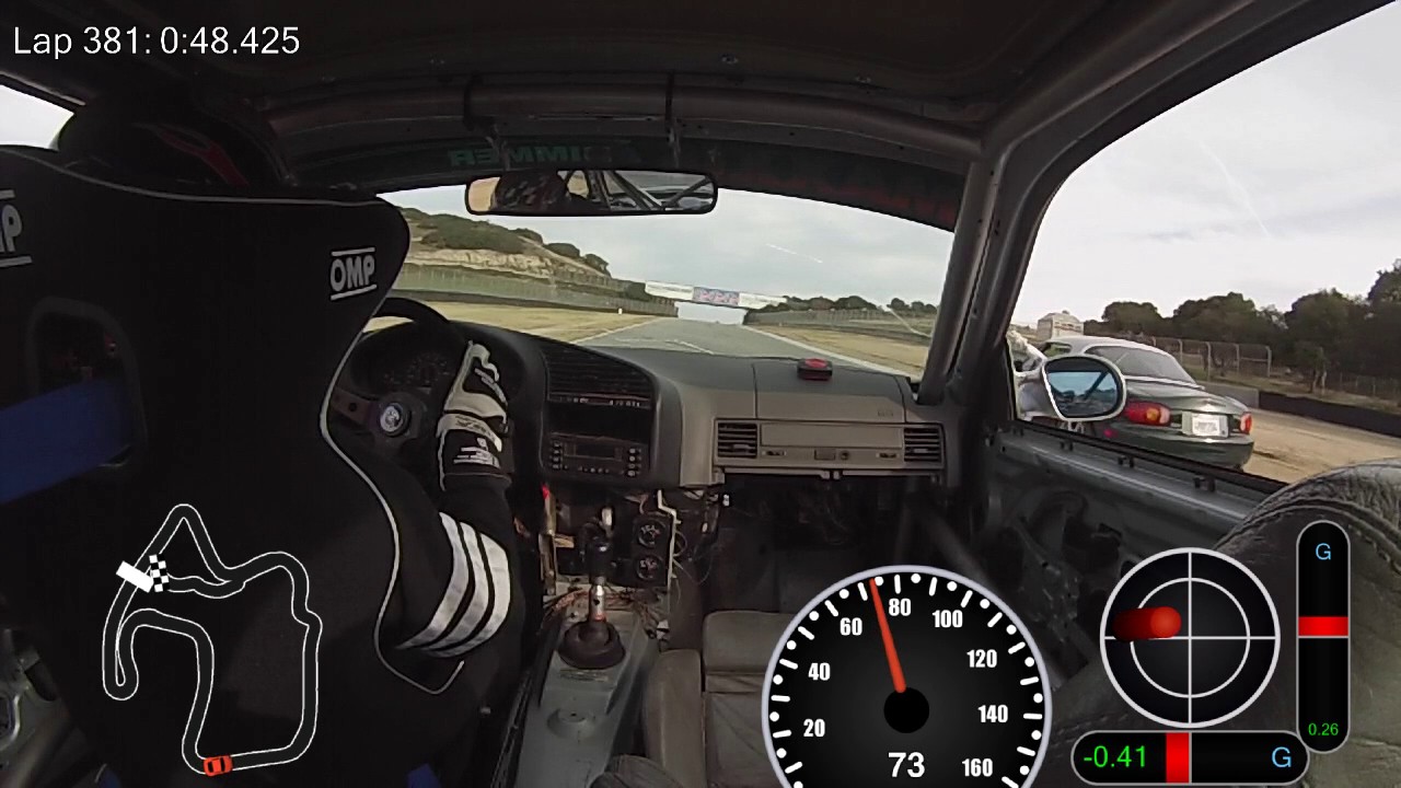 BMW E36 M3 - Turkey Bowl Laguna Seca 1:46.040 - YouTube