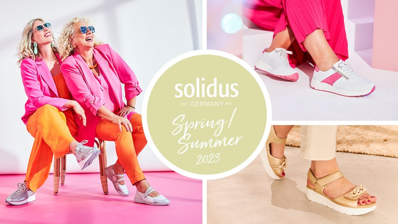 Solidus shoes in spring & summer 2023 - YouTube