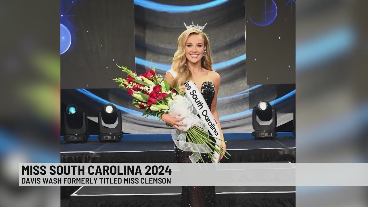 Miss Clemson crowned Miss South Carolina 2024 - YouTube
