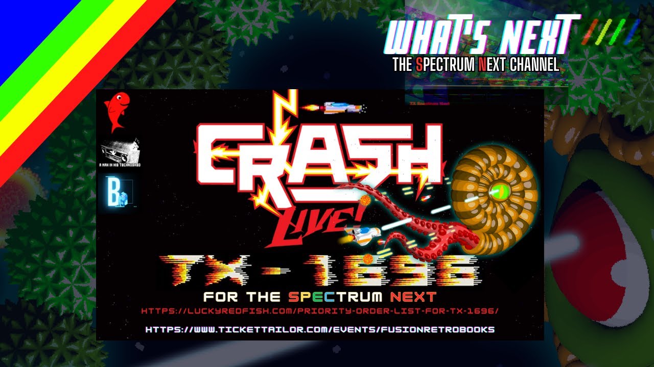 Zx Spectrum Next - TX-1696 at CRASH Live 2023 - YouTube