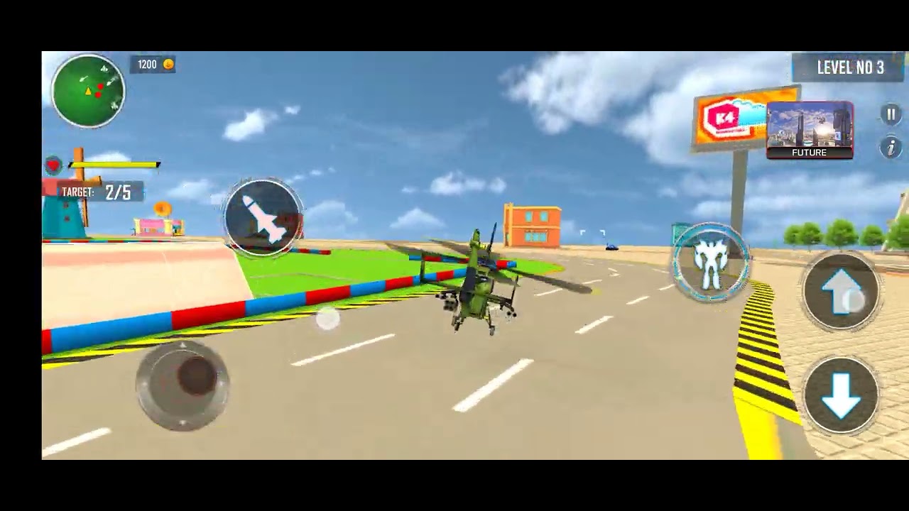 army limo robot epc2 Dinosaur and helicopterfight corton.. - YouTube