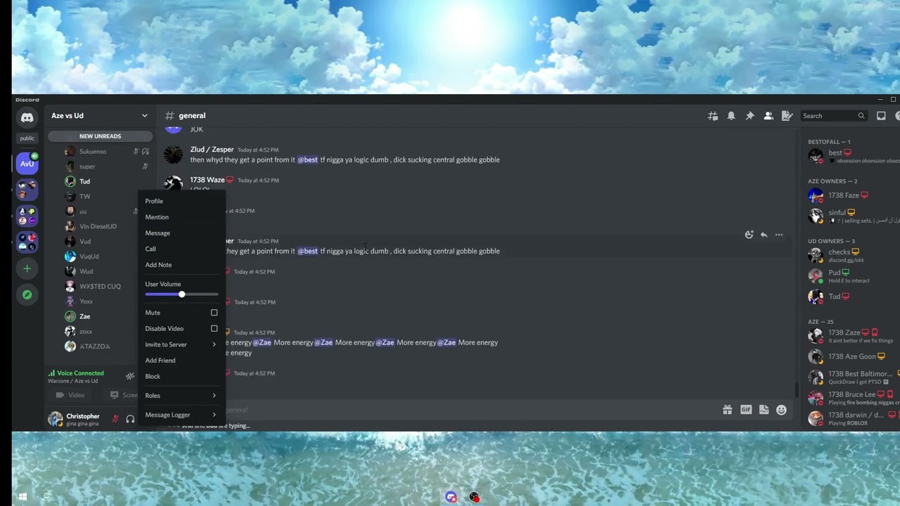 Zae Vs Tud (Discord Packing) - YouTube
