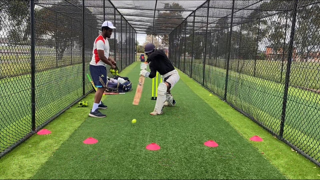 JB Cricket Coaching - Batting Drills: Drop Ball Drill (Warm Up Activity ...