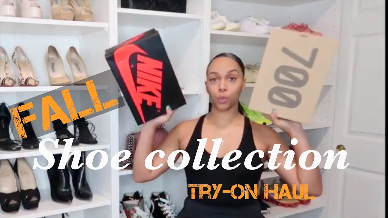 NEW !!! Fall shoe TRY-ON haul 2020 - YouTube