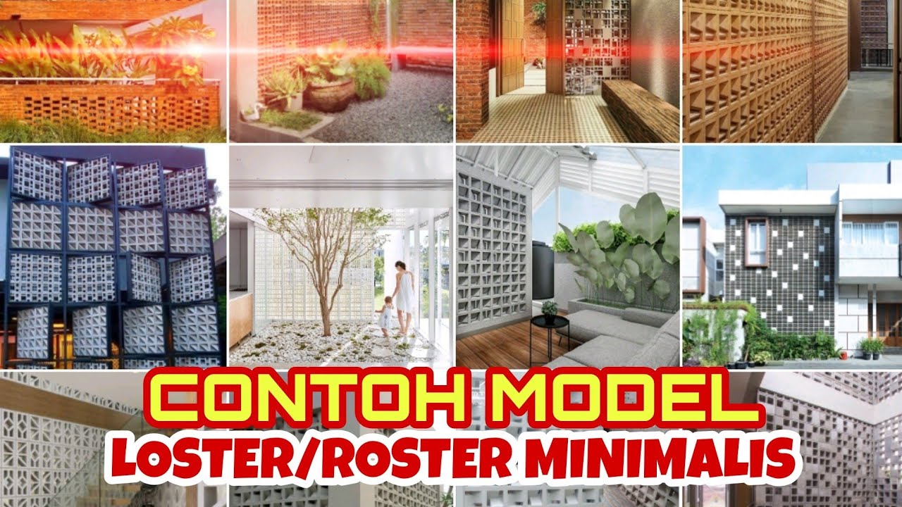 CONTOH MODEL LOSTER/ROSTER MINIMALIS TERKINI - YouTube