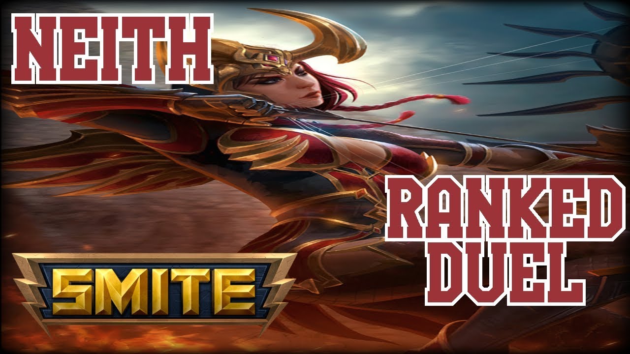 SMITE | Neith | New Skin - Desert Dragon Neith | RANKED DUEL - YouTube