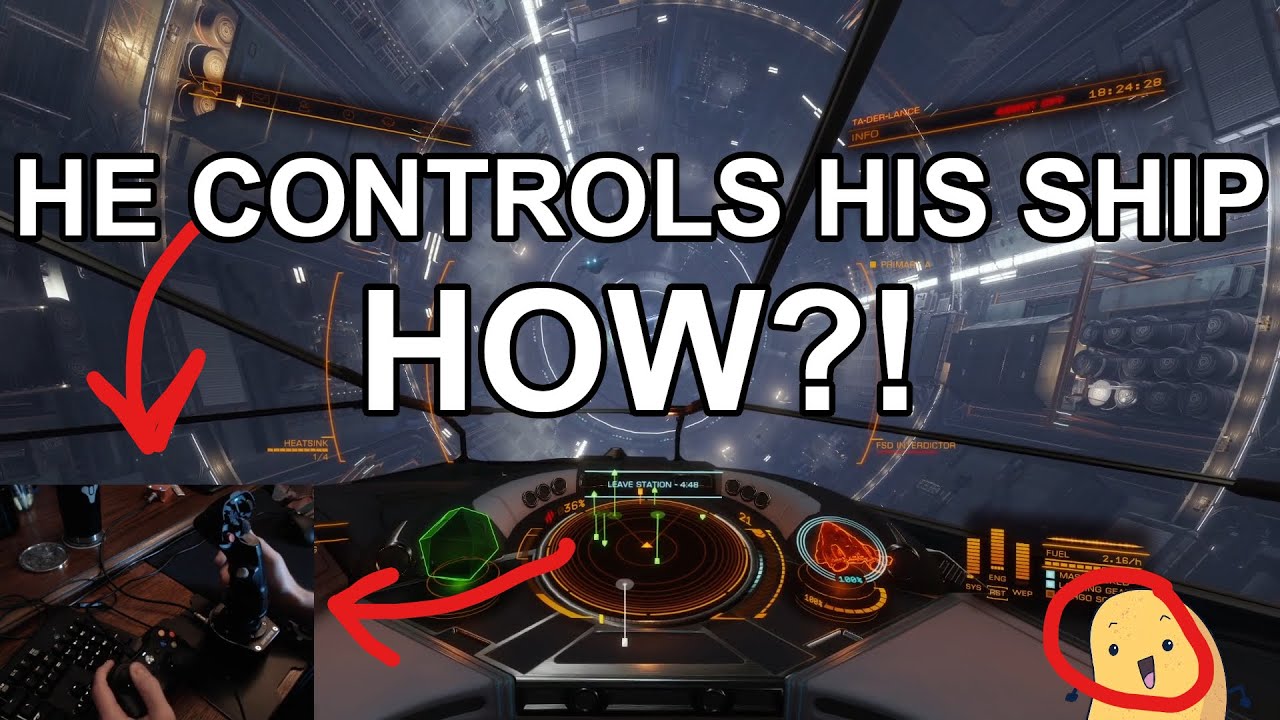 Stick and Controller Demo for Elite: Dangerous - YouTube
