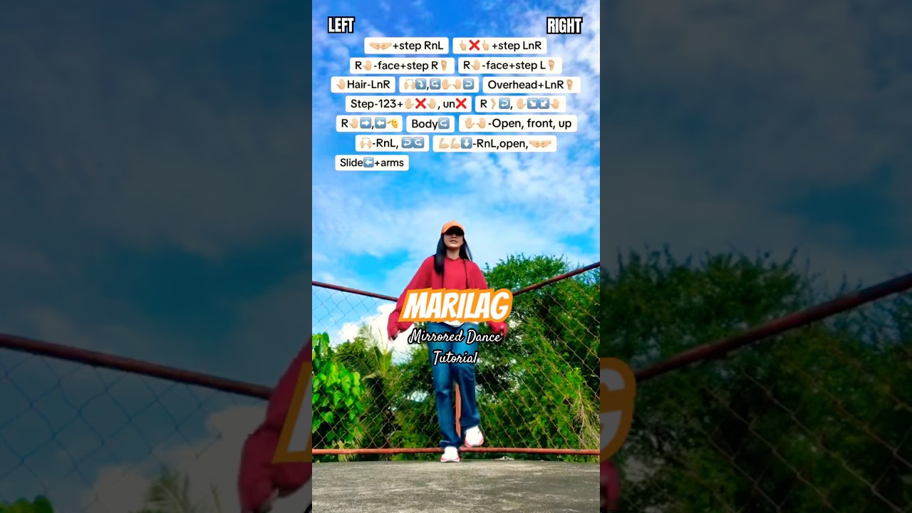MARILAG mirrored Dance Tutorial (other version) -TikTok dance #shorts ...