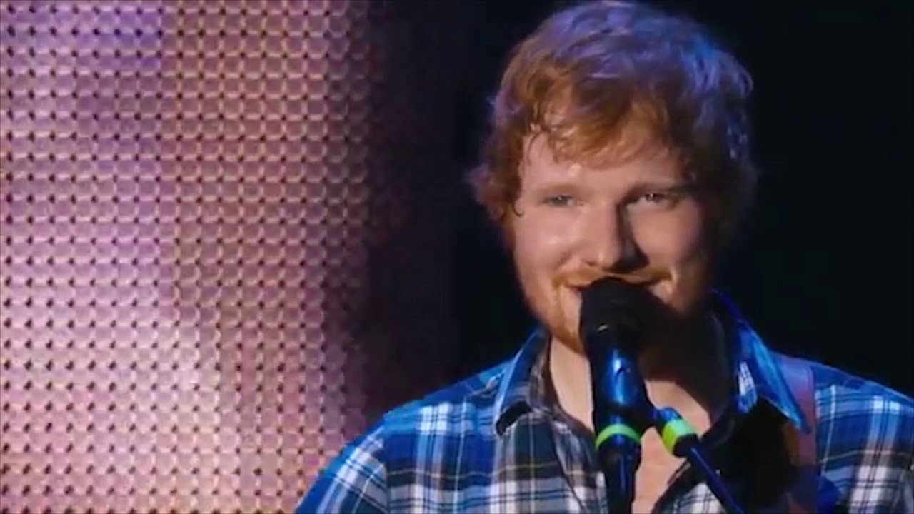 Ed Sheeran live performance vs studio - YouTube