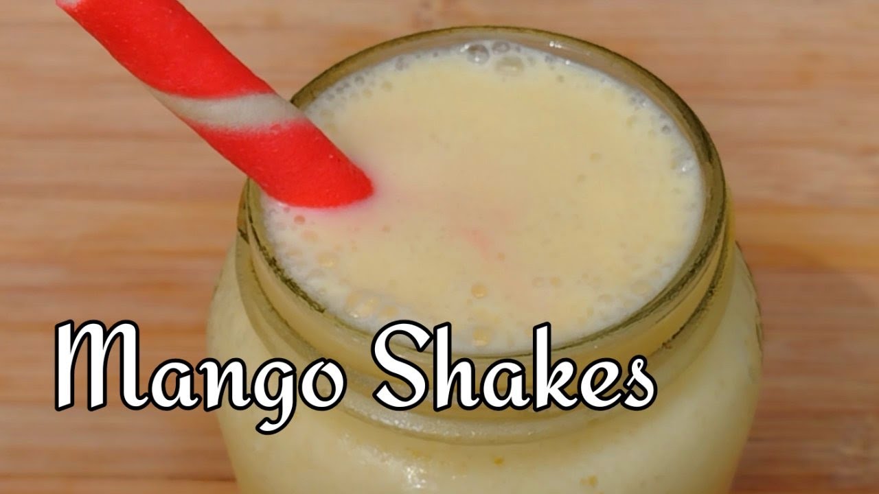 How To Make Mango Shakes at Home. Very Easy To Make and So Delicious ...