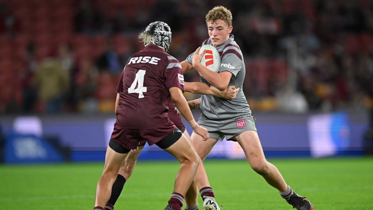 Rise Rookie QLD Maroon v QLD Silver | State of Origin Curtain Raiser ...