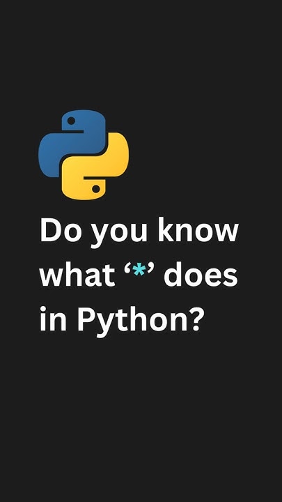 Unpacking Operator In Python Test And Explanation Python Coding Programming Youtube