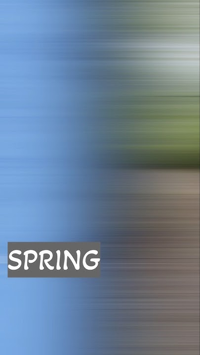 Winter VS Spring - YouTube