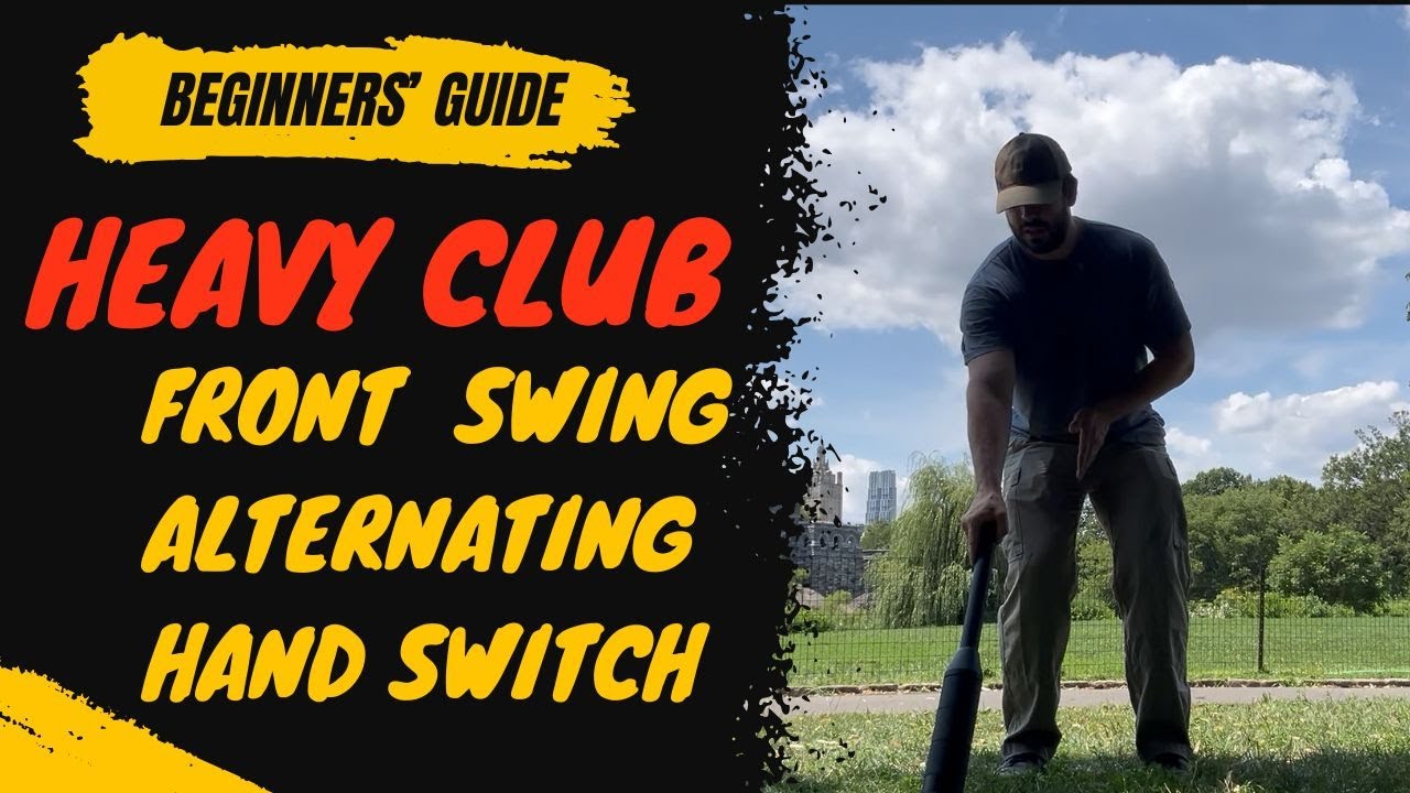 Heavy Club Front Swing Alternating Hand Swing - YouTube