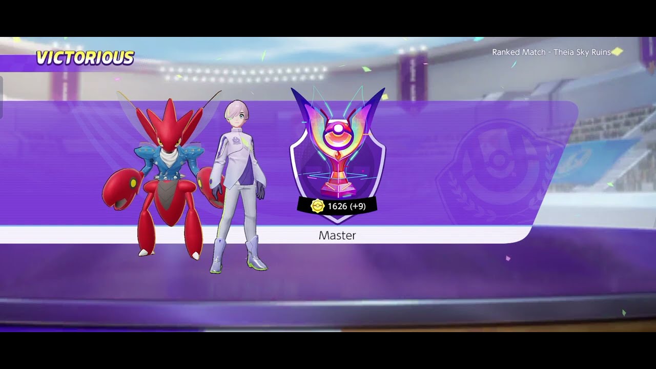 130k+ Damage & 14 ko's with Scizor in Pokemon Unite Master Rank 1600 ...
