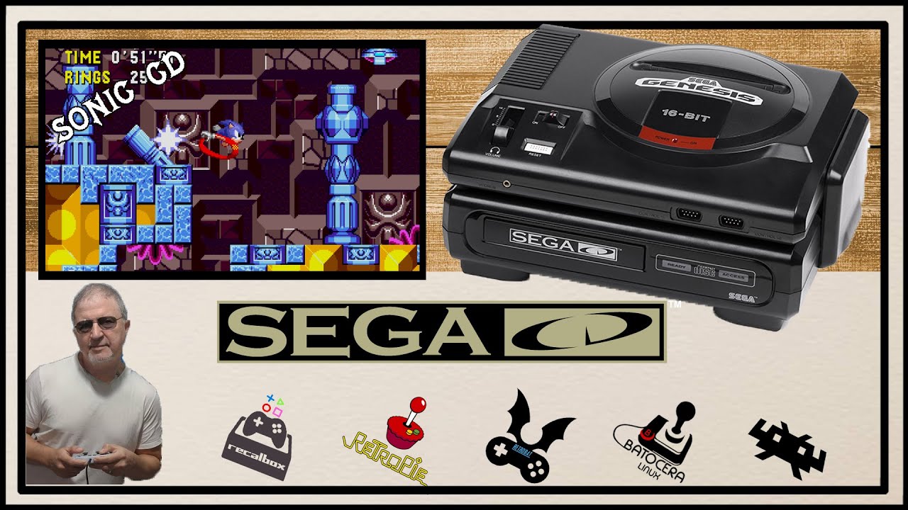 Pack com 137 jogos de Sega CD no formato chd, com capas 2d, 3d e vídeos ...