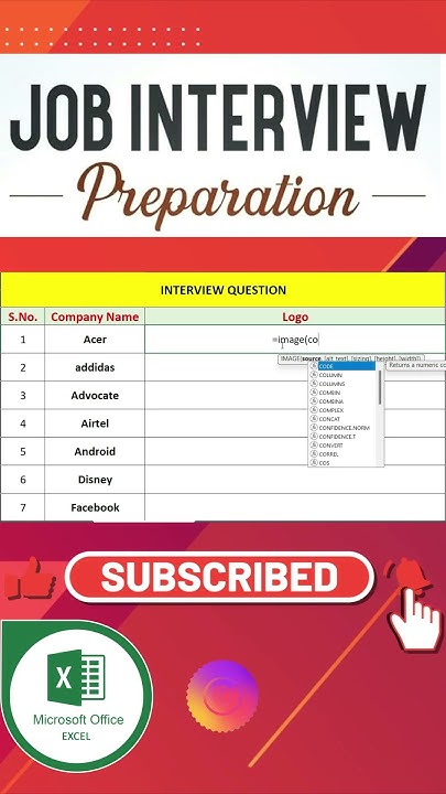 π₯ Ace That Excel Interview π Top Question Answered π― Techtips Officehacks Excelskills